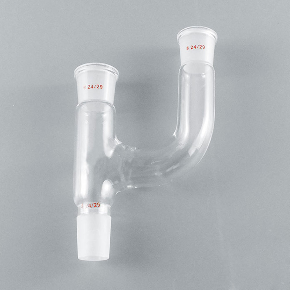 ADAMAS BETA Lab Distillation Adapter 14# 19# 24# 3-Way Glass Joint Fra