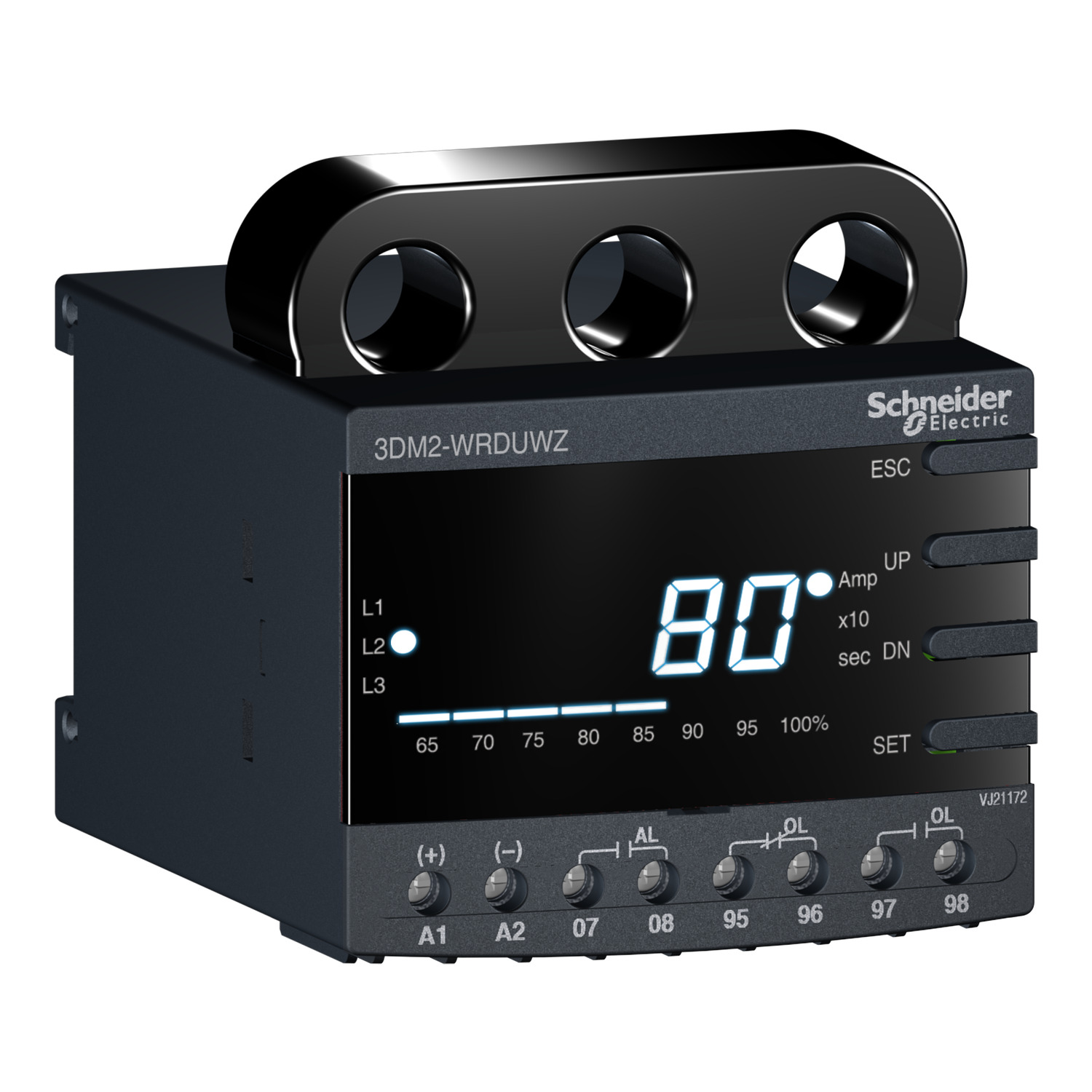 3DM2-WRDUWZ Protection relay EOCR Digital 0.5-60A 100-240VAC/DC