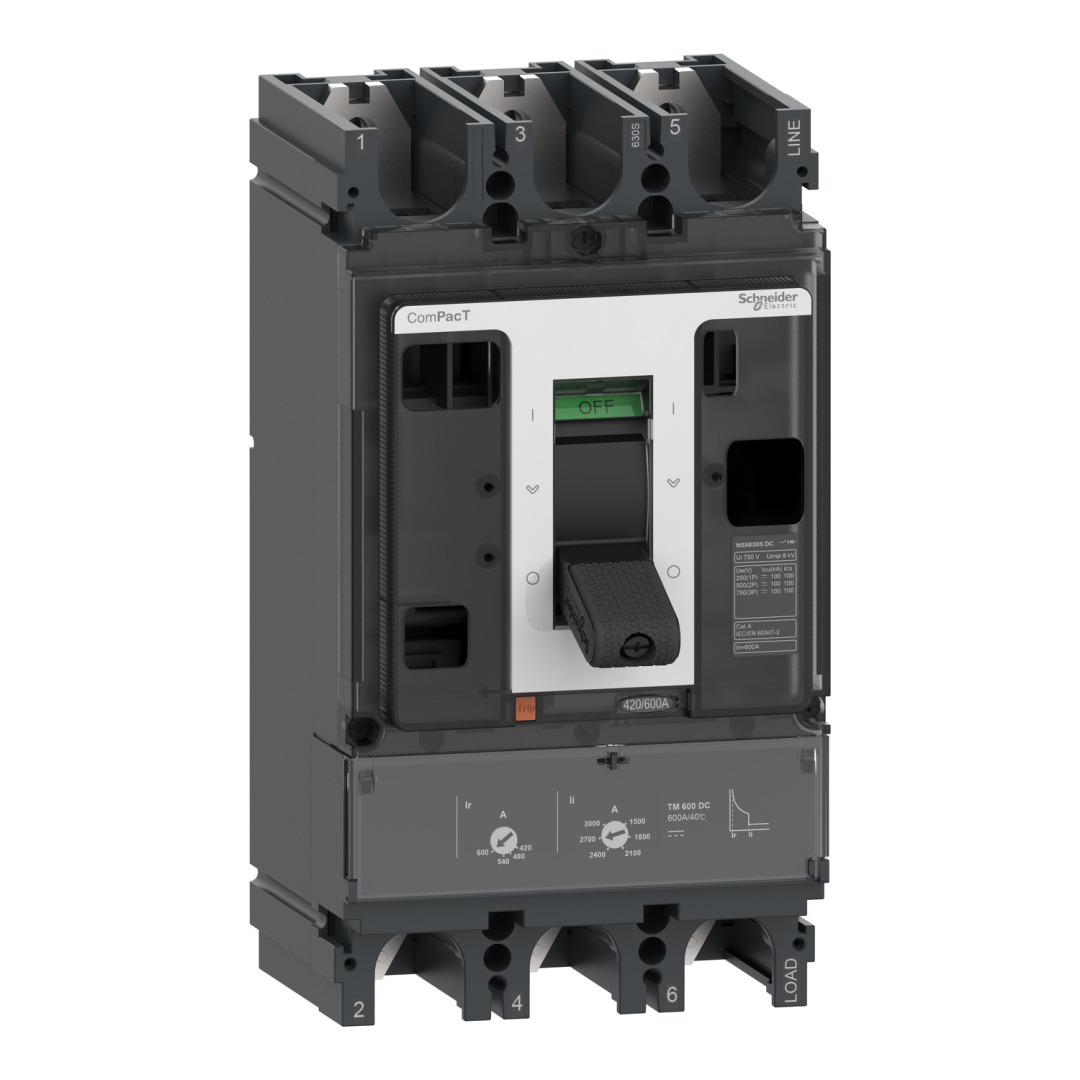 C40S3TM250D circuit breaker ComPacT NSX250S DC TM-DC 250A 3P