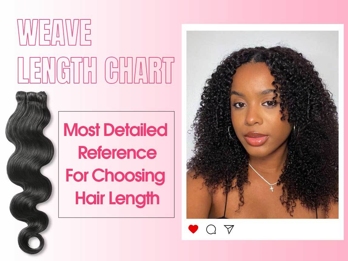 Weave Length Chart: Most Detailed Reference for Choosing Hair Length