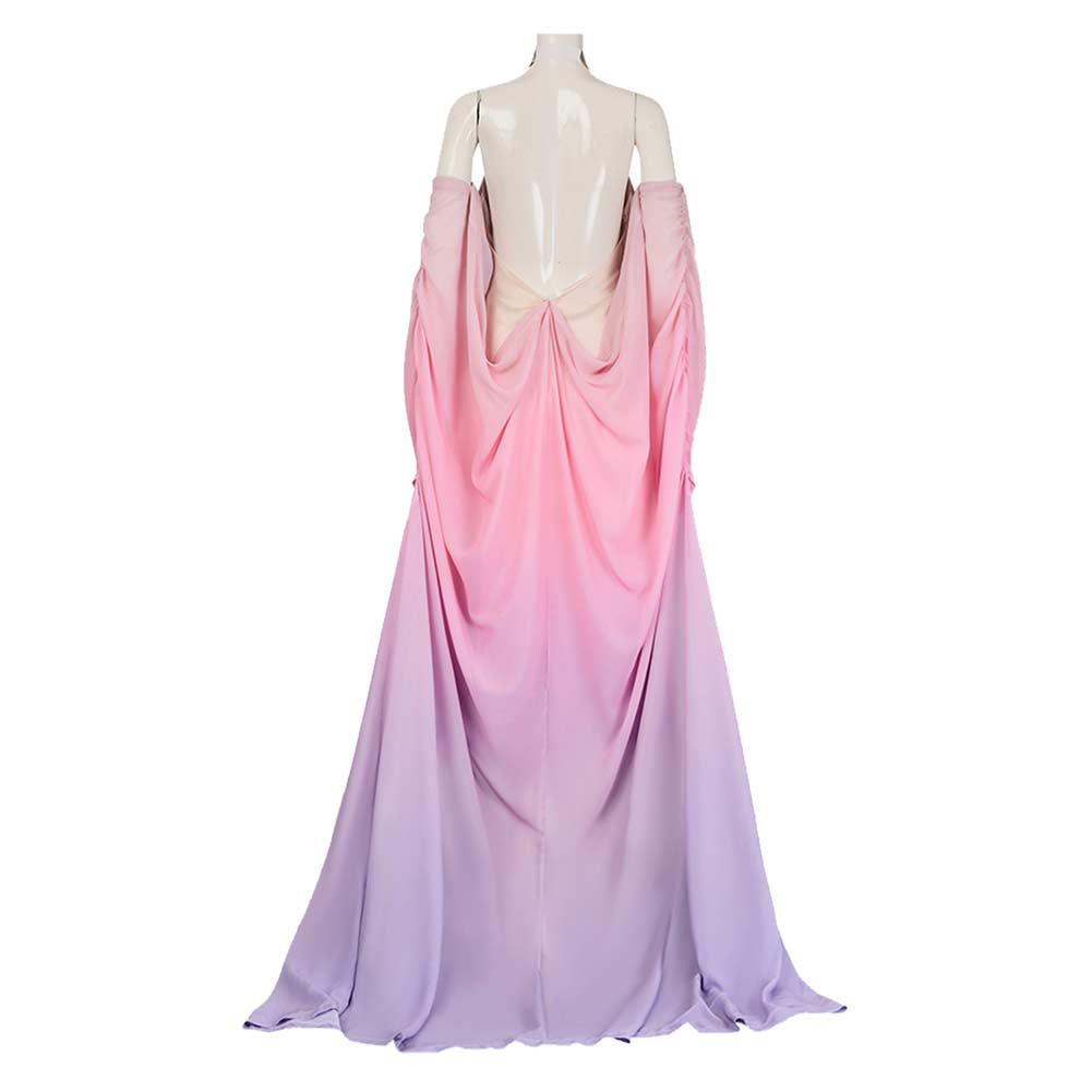 Padmé Amidala Purple Long Dress Outfits Halloween Carnival Cosplay Cos