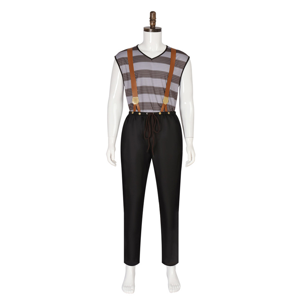 Tangled Hook Hand Thug Jail Outfits Halloween Carnival Cosplay Costume