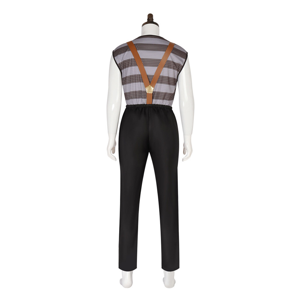 Tangled Hook Hand Thug Jail Outfits Halloween Carnival Cosplay Costume