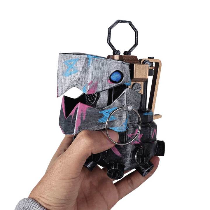 League of Legends Jinx Toy Grenade Prop 3D Printed Cosplay Costume ...