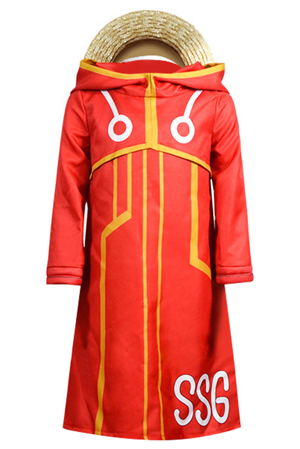 One Piece 2024 Egghead Arc Monkey D. Luffy Kids Boys Outfits Halloween