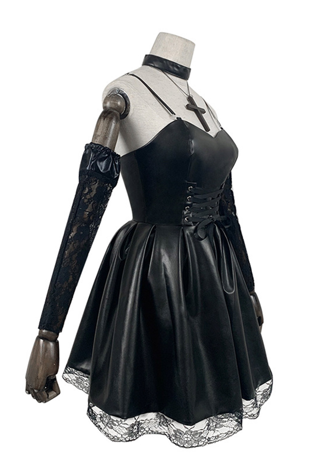 Death Note Misa Amane Dress Full Set Outfits Halloween Carnival Suit ...