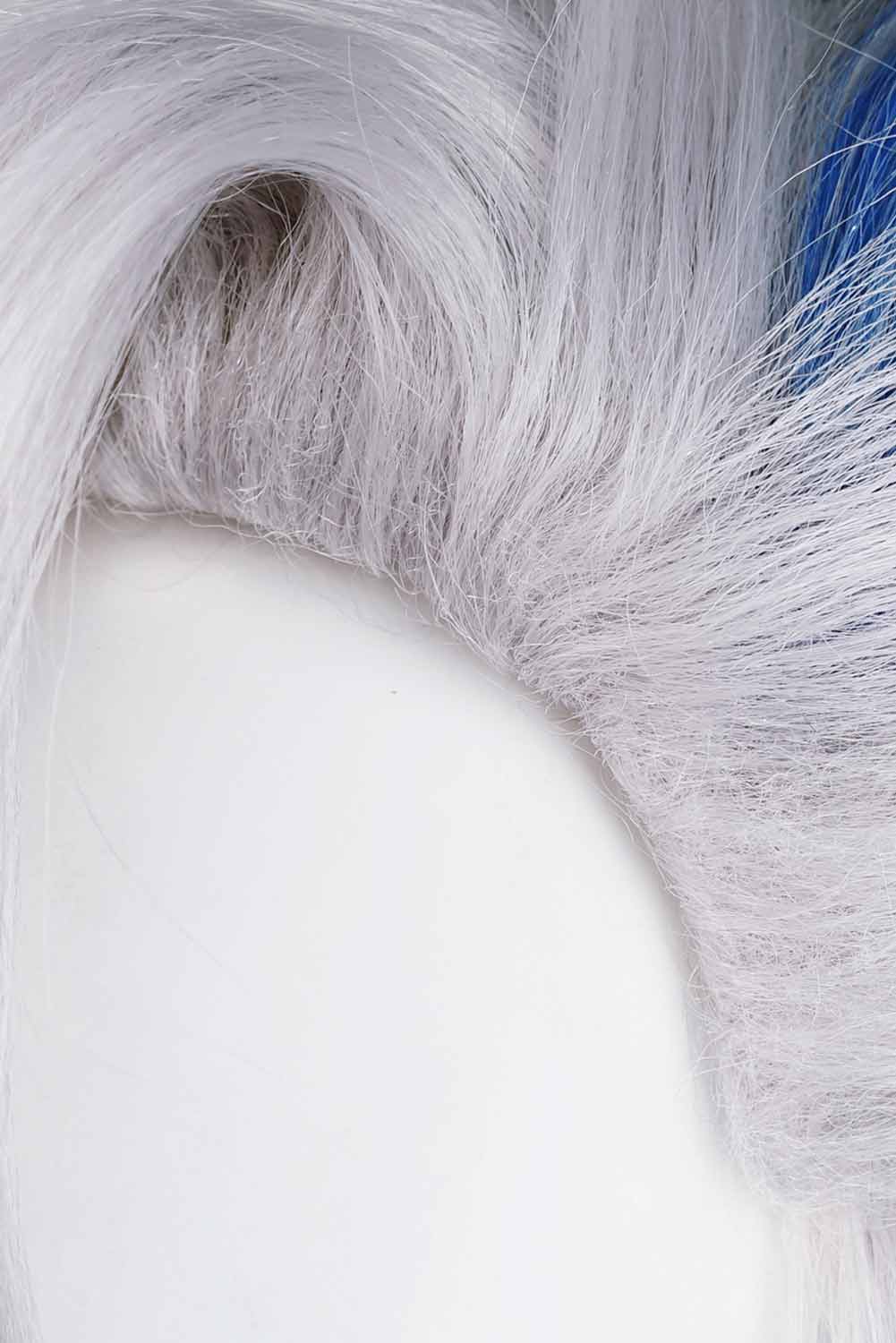 Genshin Impact Neuvillette Cosplay Wig Heat Resistant Synthetic Hair H