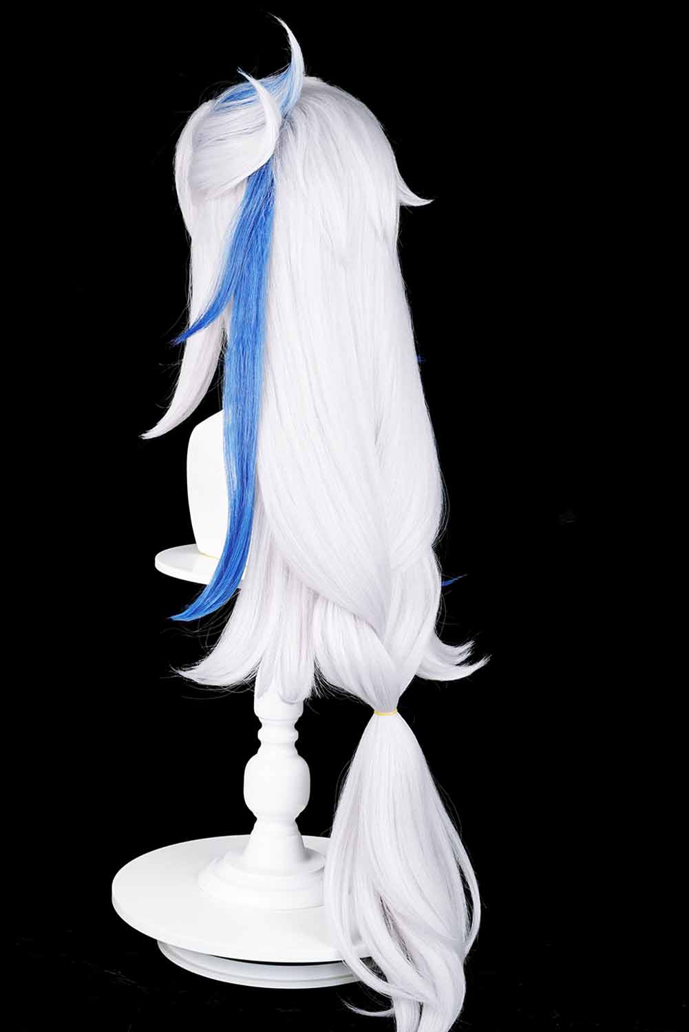 Genshin Impact Neuvillette Cosplay Wig Heat Resistant Synthetic Hair H