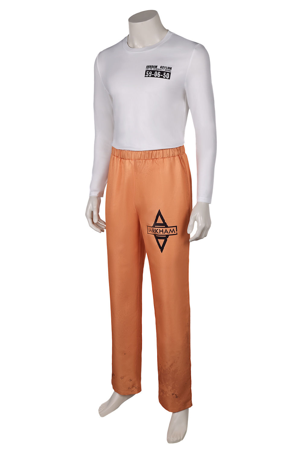Deadshot Arkham Prison Uniform Outfits Halloween Carnival Suit Cosplay