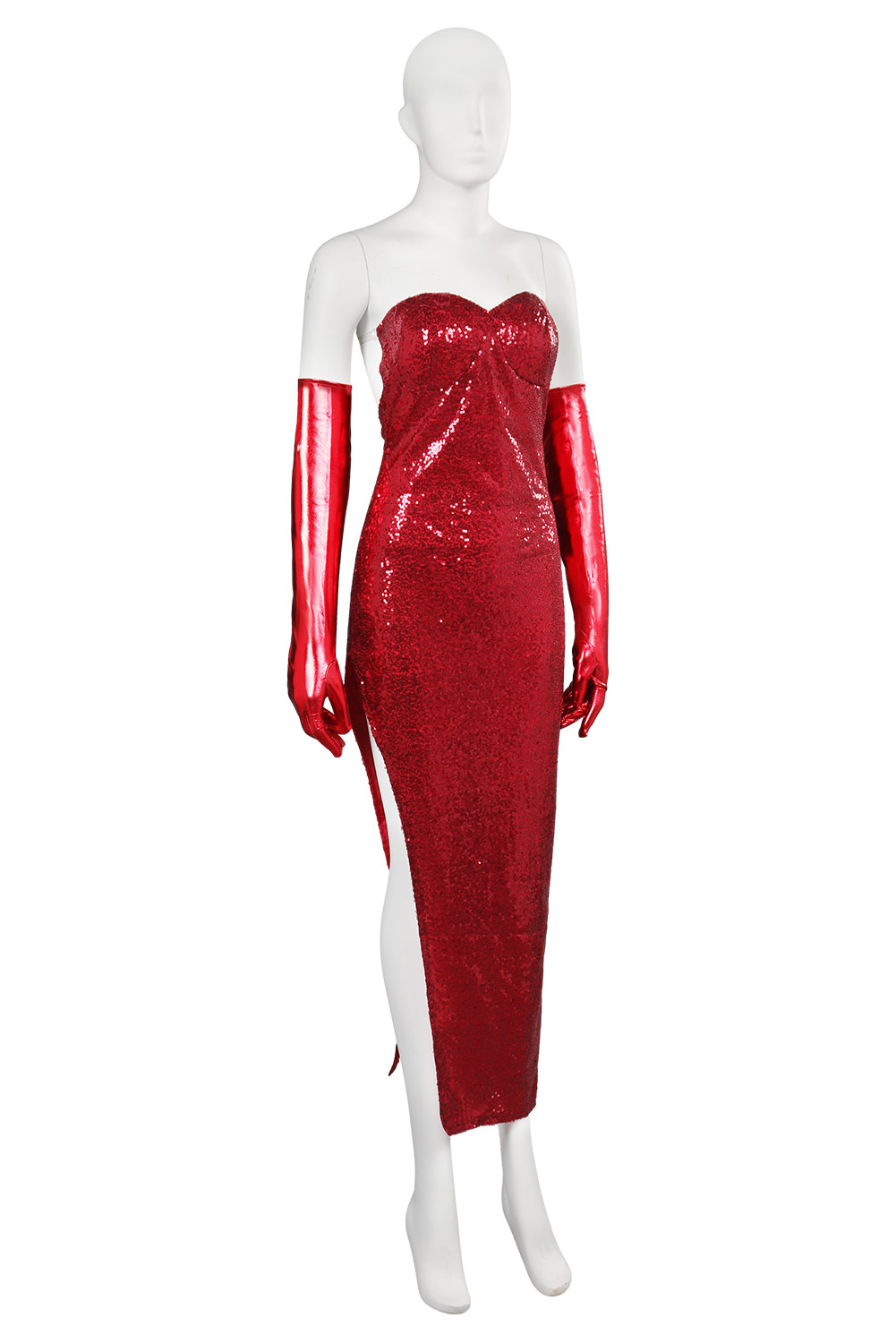 Who Framed Roger Rabbit Jessica Rabbit Red Dress Outfits Halloween Car
