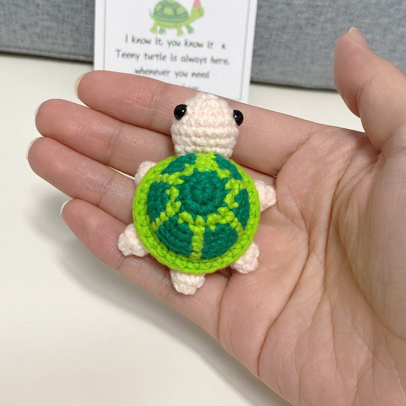 🎁Handmade Gift-🐢You're TURTLEY AWESOME Stuffed Turtle