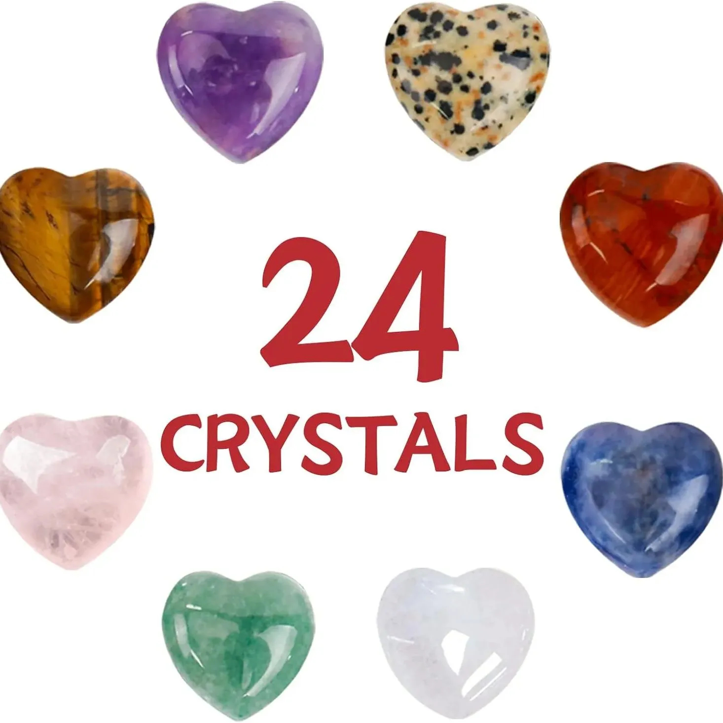 🌹VALENTINES DAY GIFTS IDEAS--💖Cards With Heart-Shape Crystals