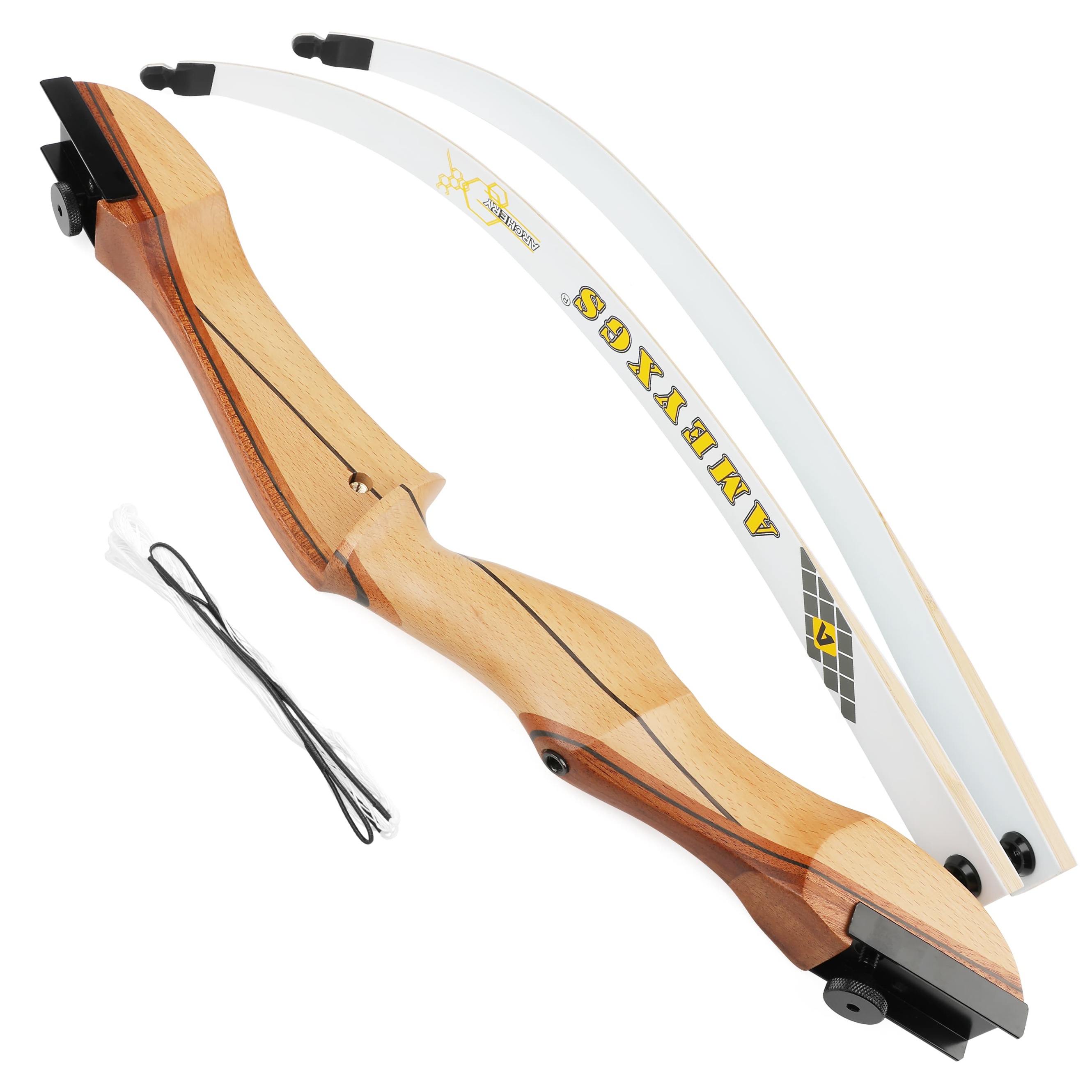 AMEYXGS 66" 68" 70" Wooden Target Recurve Bow 14-40# @28"-CHN Archery