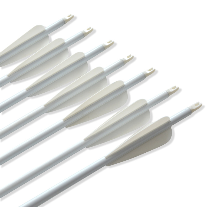 30" carbon fiber arrows Spine 500 Compound Bow Arrows(12 Pack)