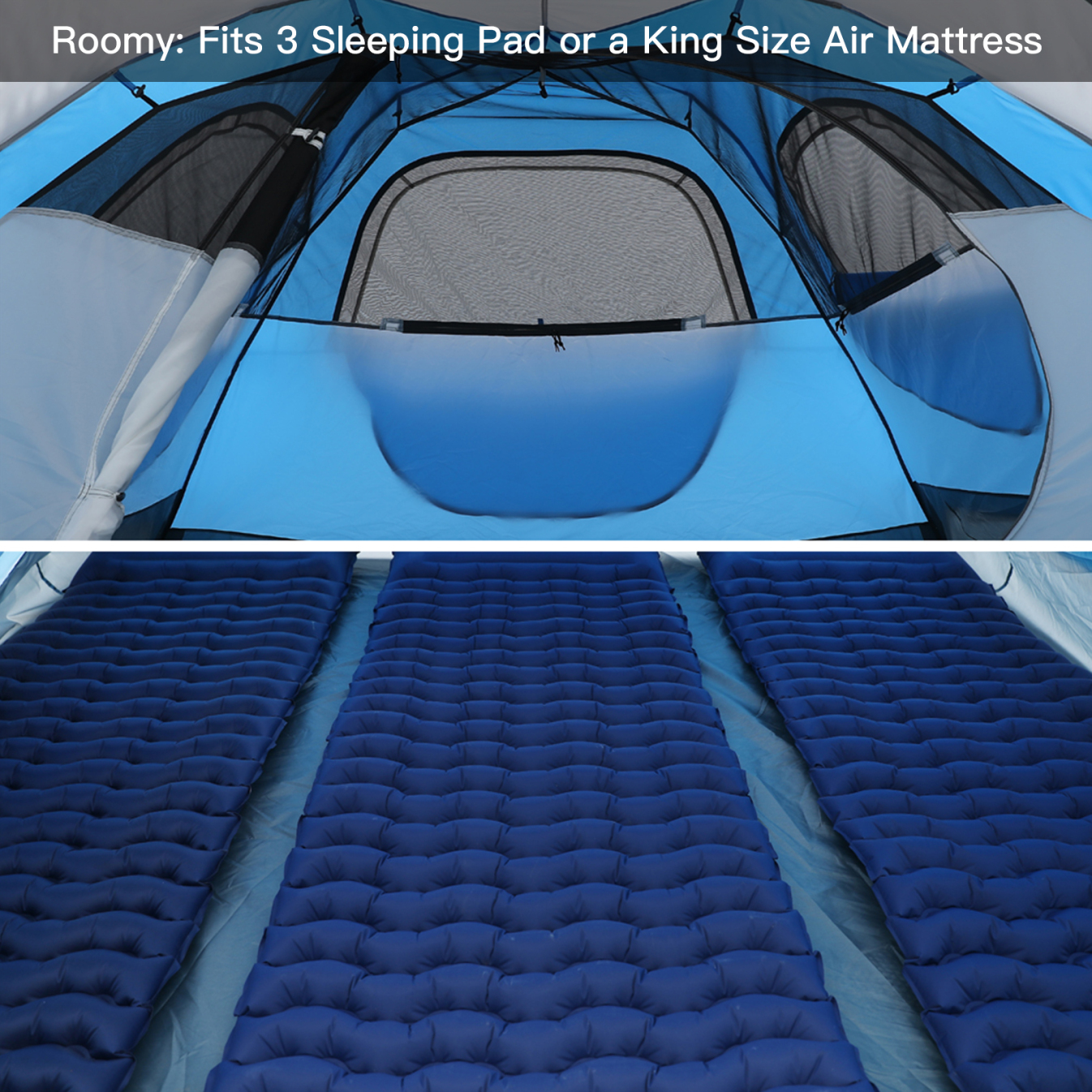 Night Cat Instant Popup Tents 2-3 Persons with Footprint Tarp Easy Set ...