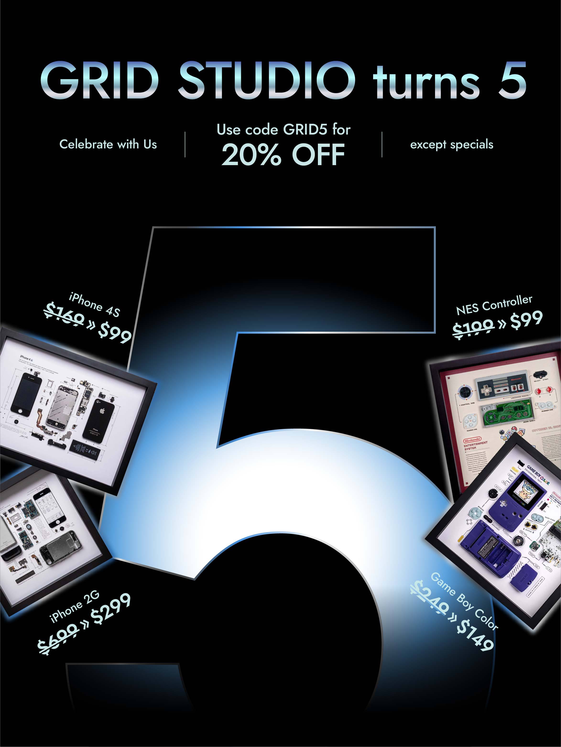 Grid | Frame Studio - Every Classic Deserves To Be Framed