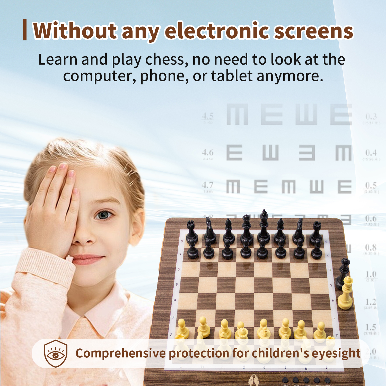 Vonset L7 Chess Computer This high-tech chess board is equipped with a