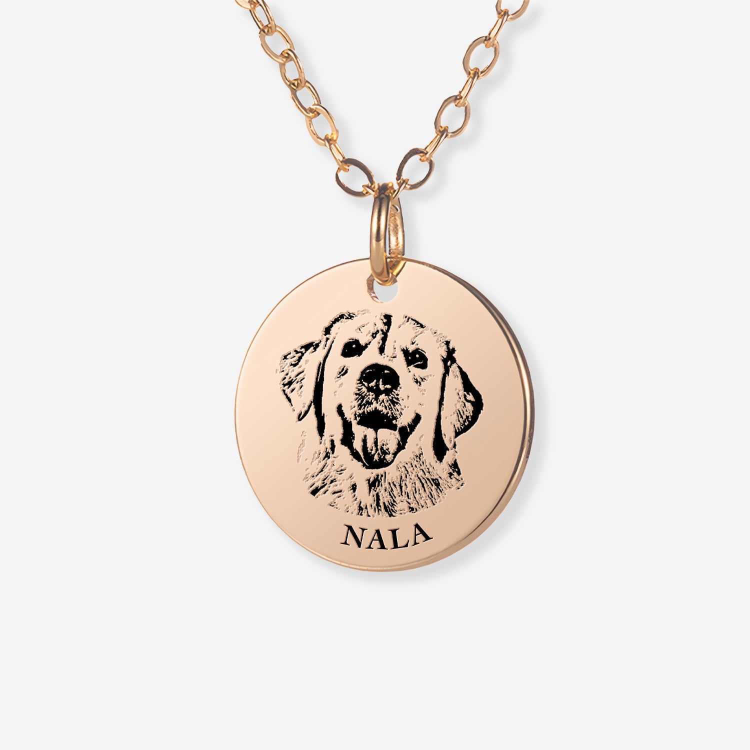 Custom Pet Portrait Necklace – Humor Custom