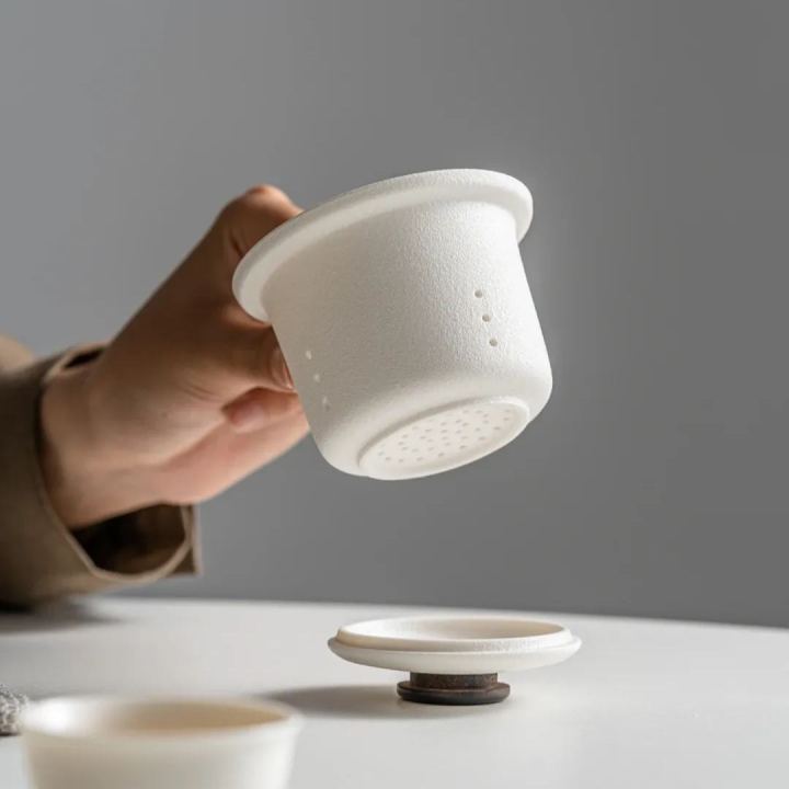 "Reunion" - Handmade Portable Tea Set with Case for Three-TeaTsy ...
