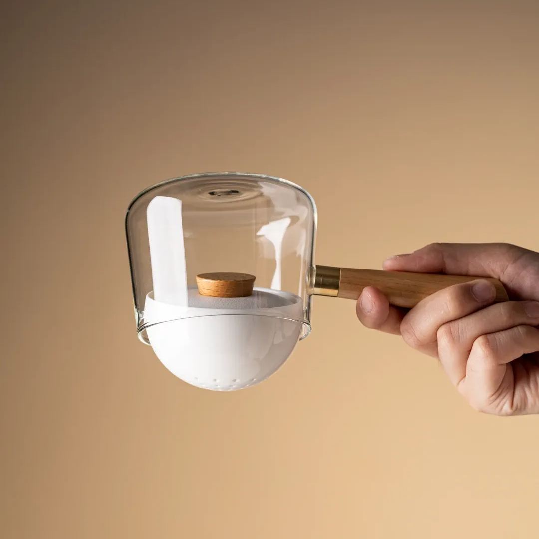 “Vortex” - Heat-Resistant Glass Teapot with Rotating Strainer -TeaTsy ...