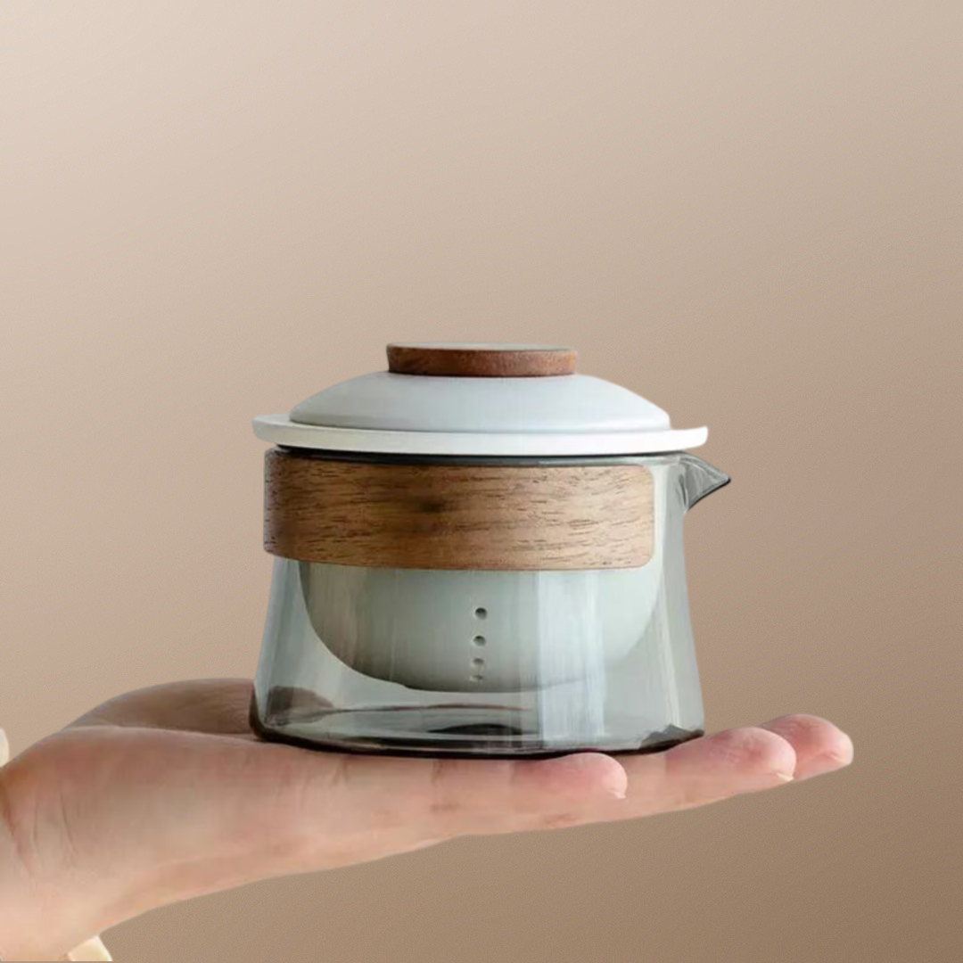 "Nomad" Handmade Portable Tea Set With Protective Case-TeaTsy Official ...