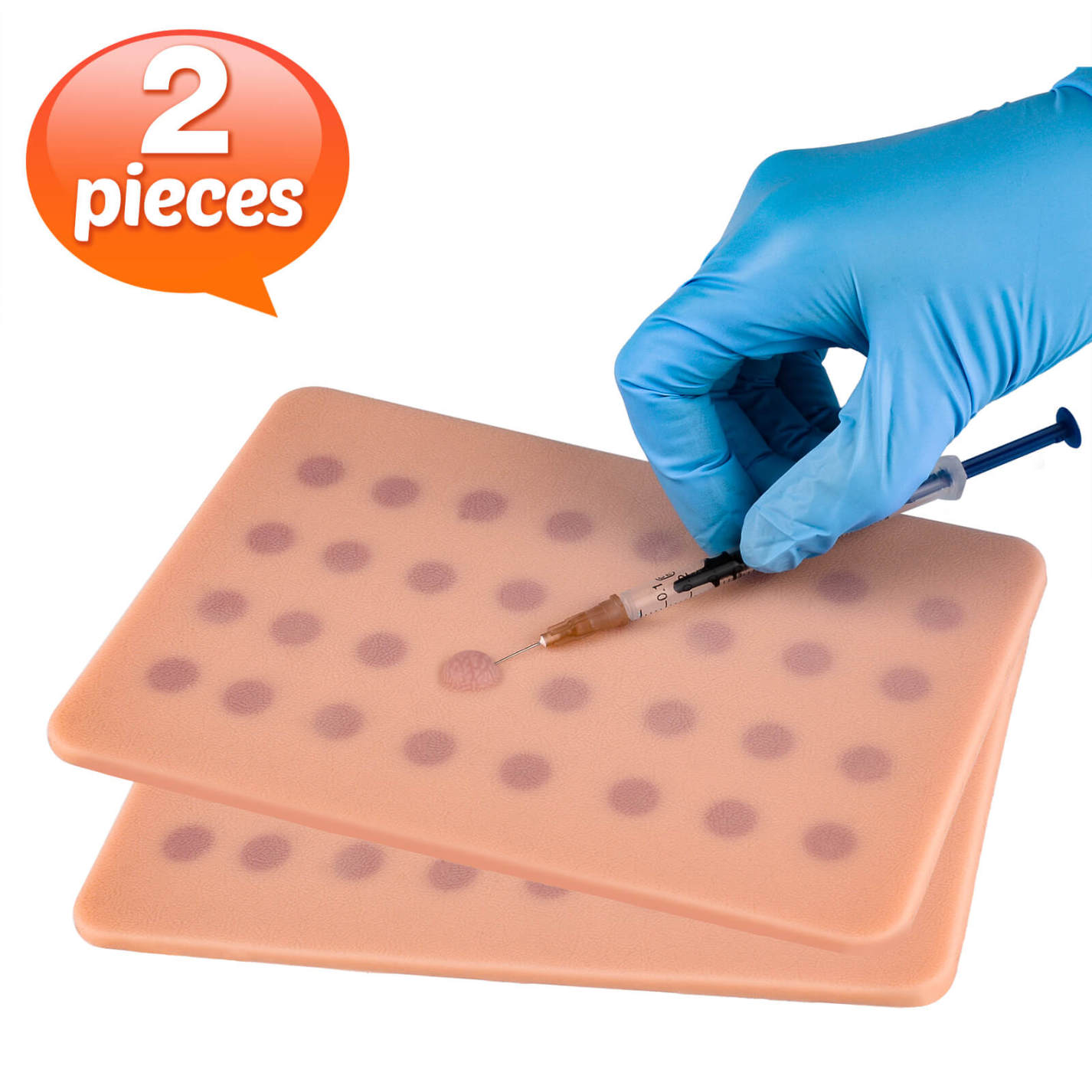 Ultrassist 64-Spot Intradermal Injection Training Pads (2-Pack)