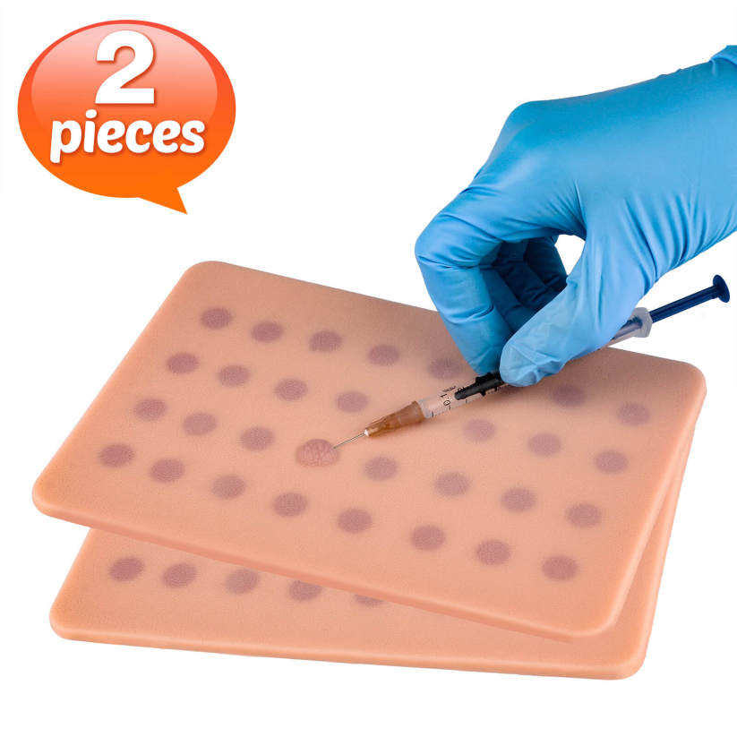 Intradermal Dual Injection Training Pads with 64 Injection Spots ...