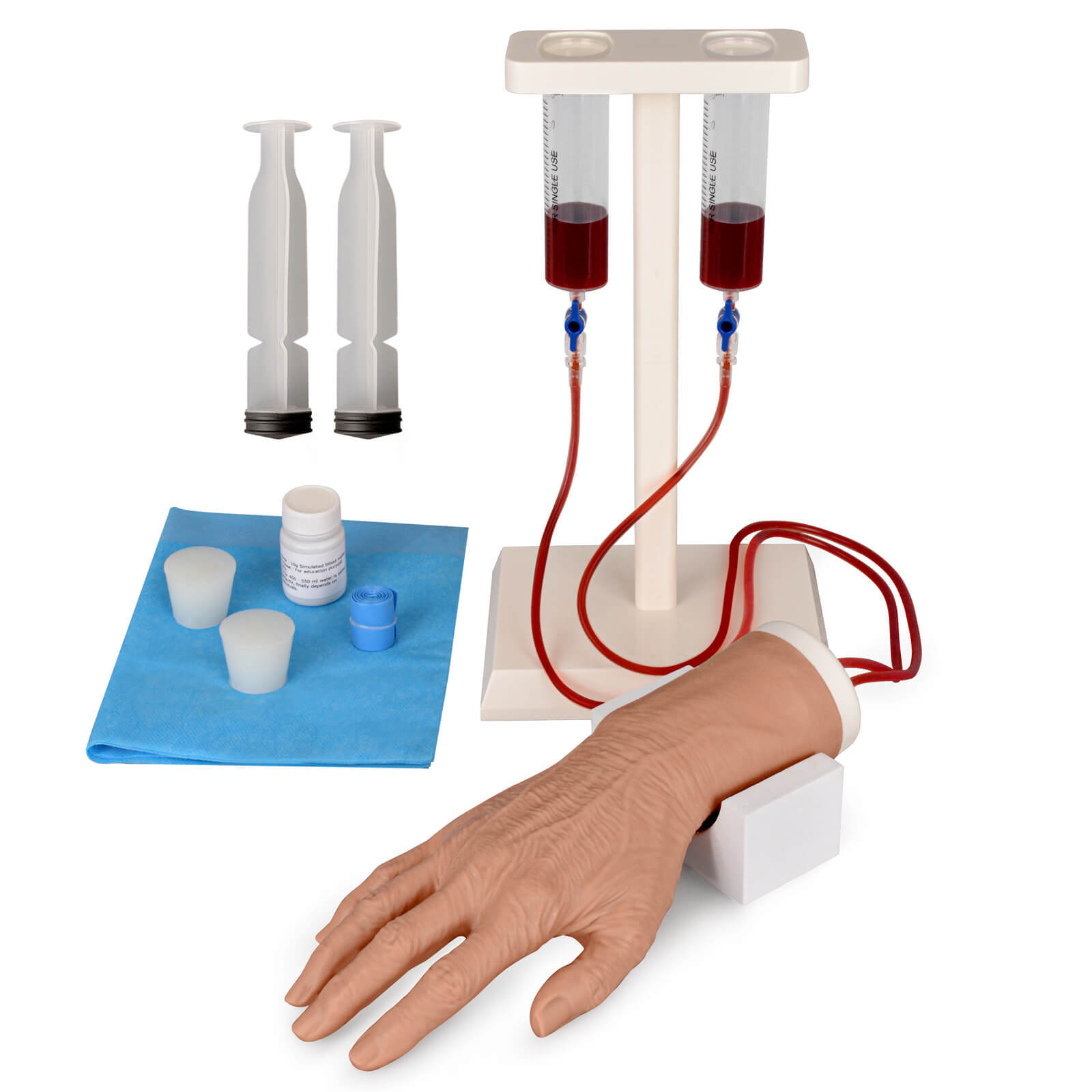 Geriatric IV Training Hand Kit for Vein Insertion Exercises – Ultrassist