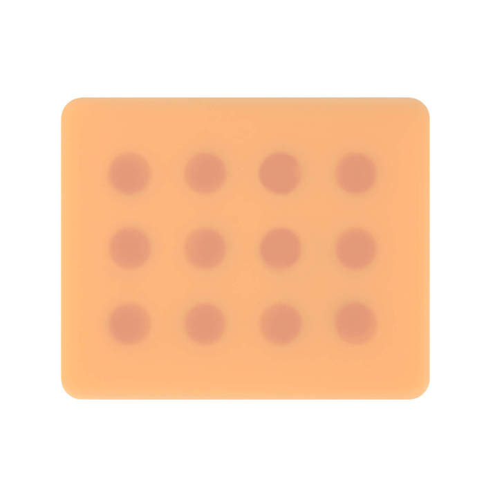 Ultrassist Intradermal Injection Training Pad for Students, 12 Spots