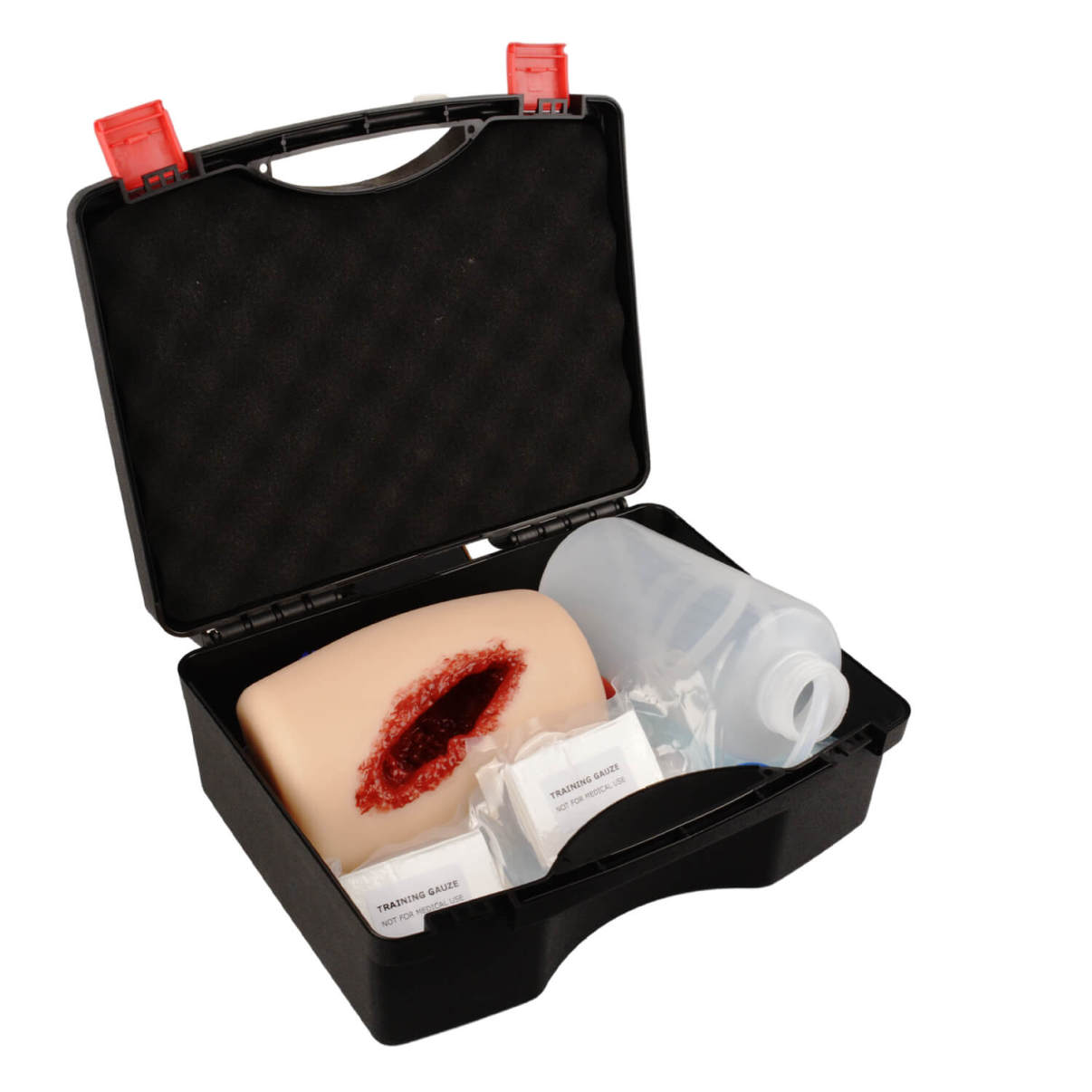 Thigh Deep Wound Packing Trainer Kit in Carrying Box – Ultrassist