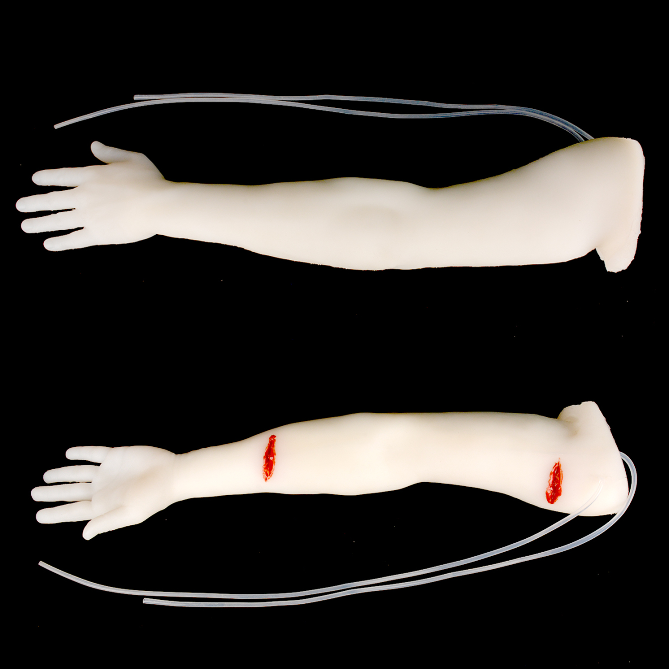 Translucent Hemorrhage Control Arm Trainer with Lacerations – Ultrassist