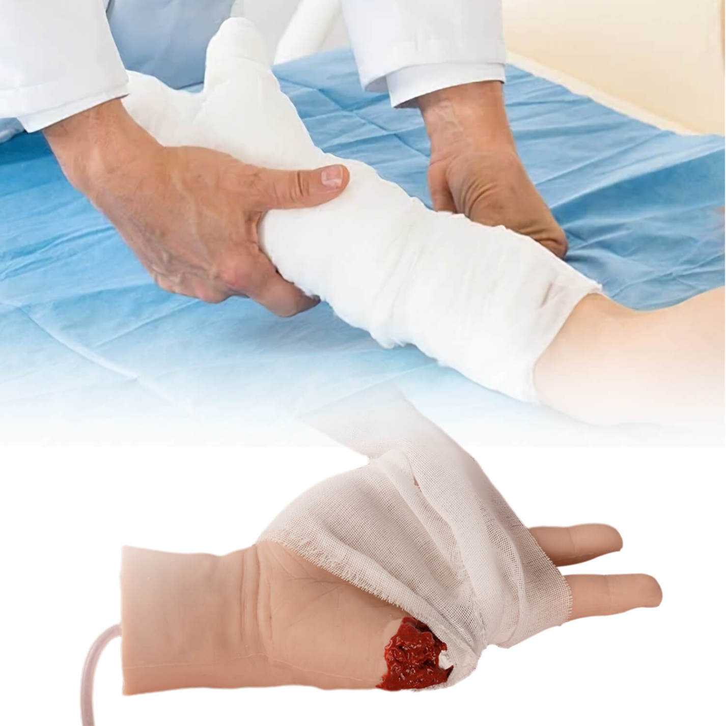 Finger Amputation Stop Bleeding Training Hand Kit – Ultrassist