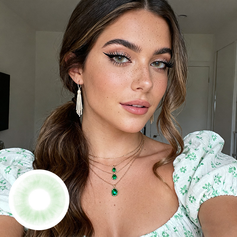 Downy Green 6 Months Contact Lenses