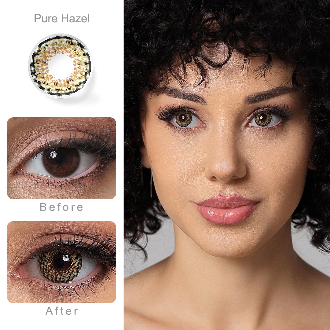 Star Pure Hazel 6 Months Contact Lenses