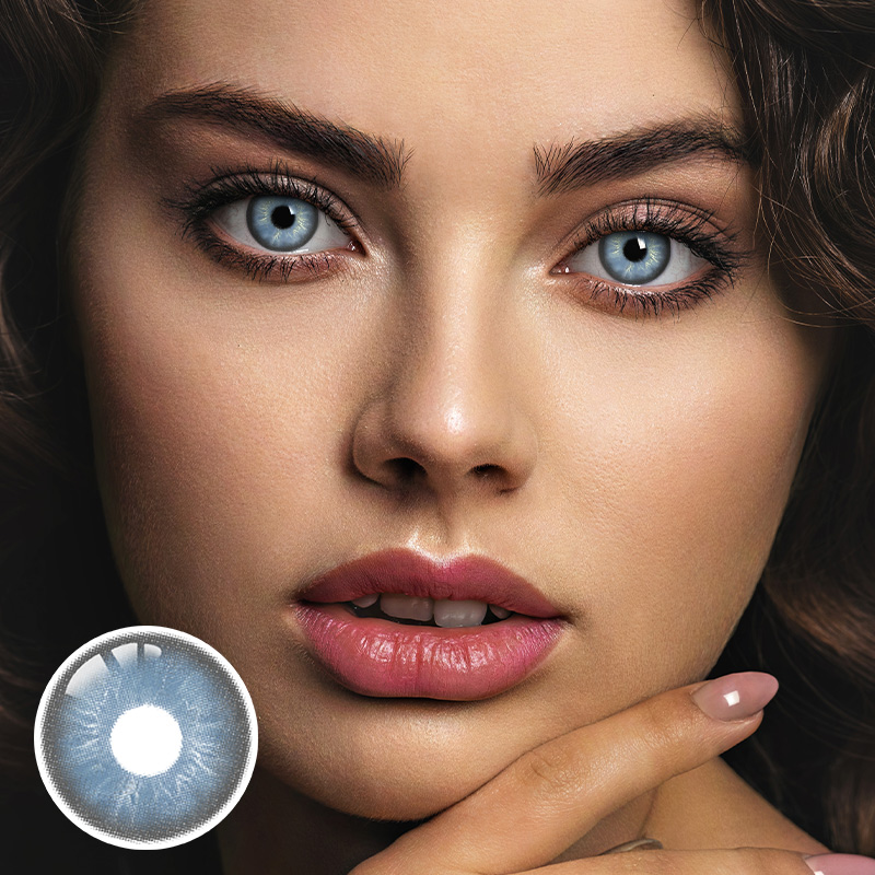 Irish Blue Yearly Contact Lenses