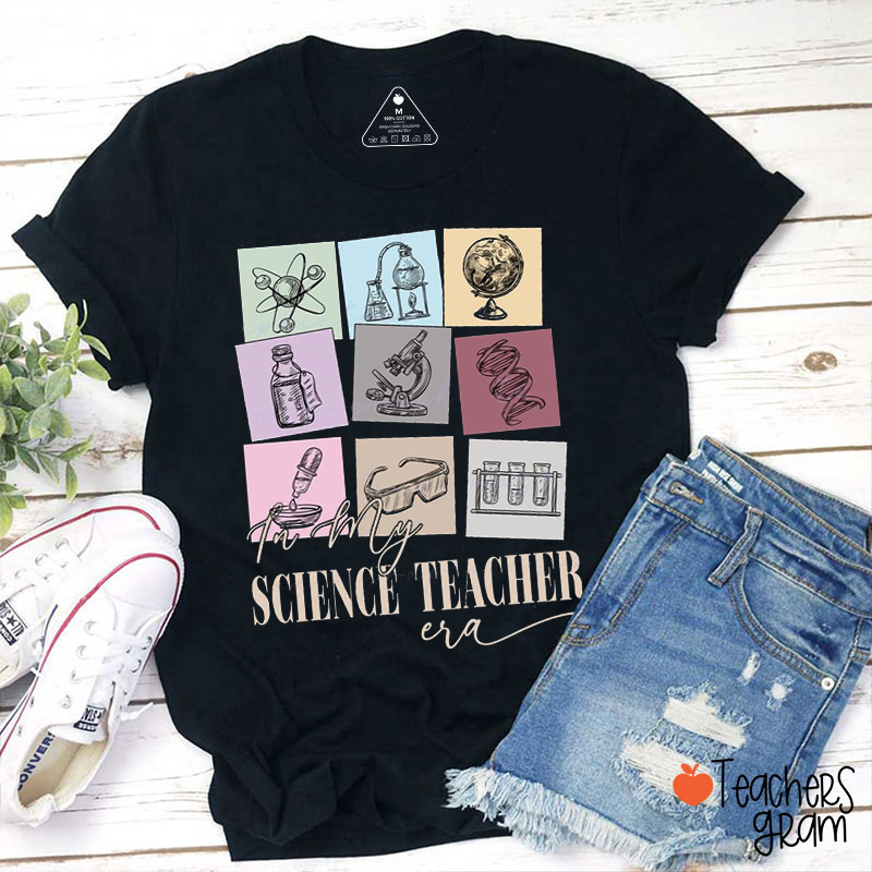 In My Science Teacher Era Teacher T-Shirt