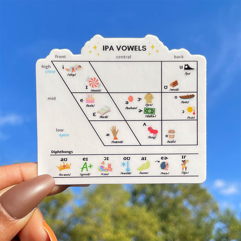IPA Vowels Teacher Stickers Sale-Teachersgram