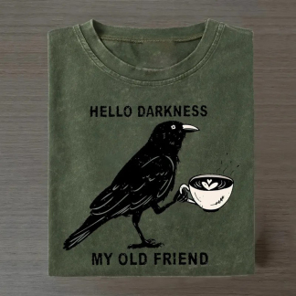 Hello Darkness My Old Friend T-shirt – ShawnCraft