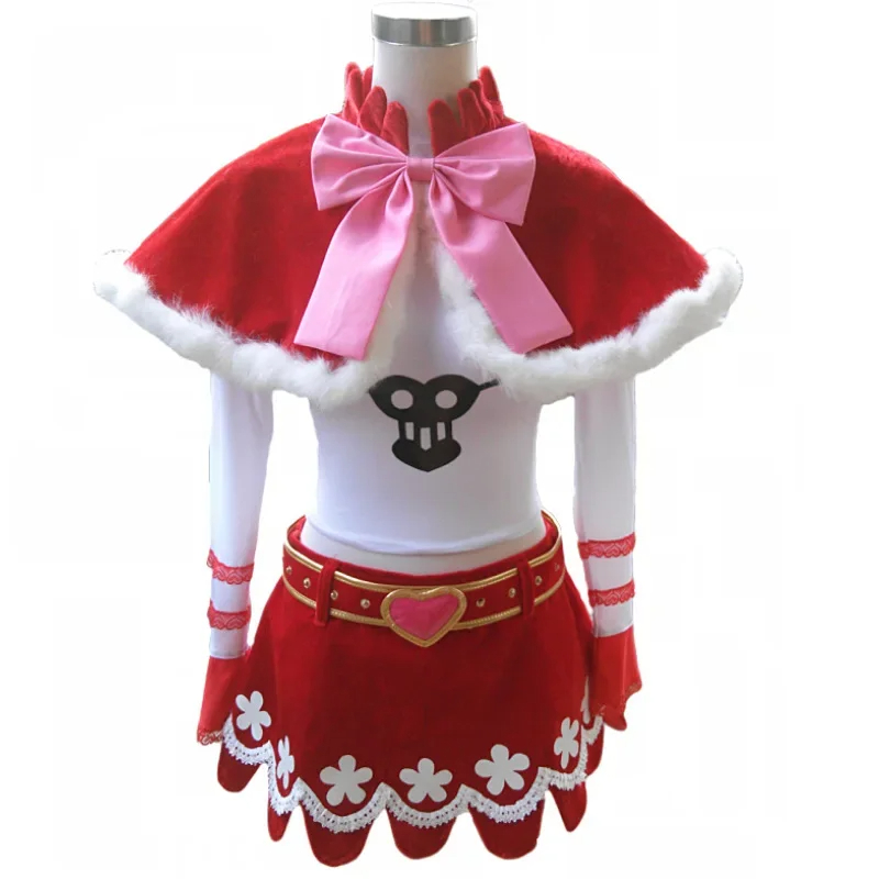 Anime One Piece Perona Cosplay Costume Thriller Barque Oka Squad Wig C