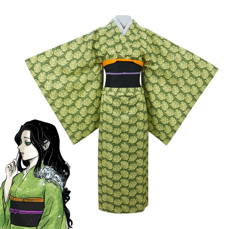 Demon Slayer Kimetsu no Yaiba Hashibira Kotoha Fullset Cosplay Costume