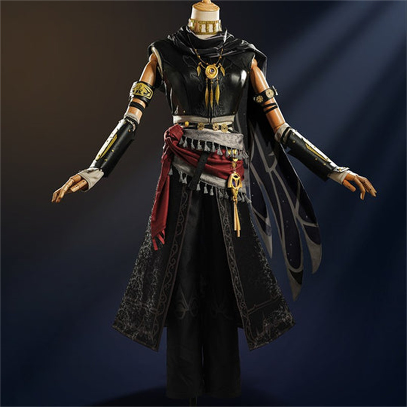 Identity V Antiquarian Qi Shiyi Crow Cosplay Costume