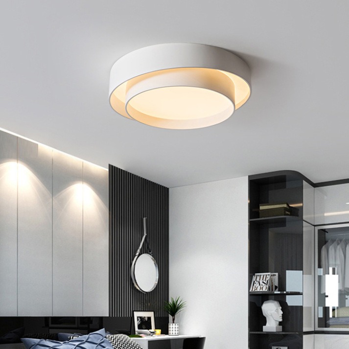 Modern Ceiling Light | New Simple Geometry LED Bedroom Ceiling Light ...