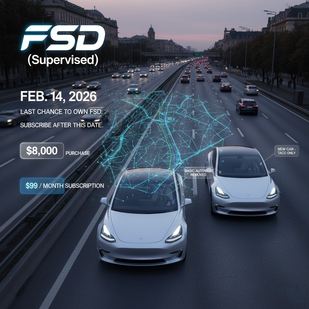 The Death of "Basic Autopilot": Why Tesla Pivoted to a Subscription ...