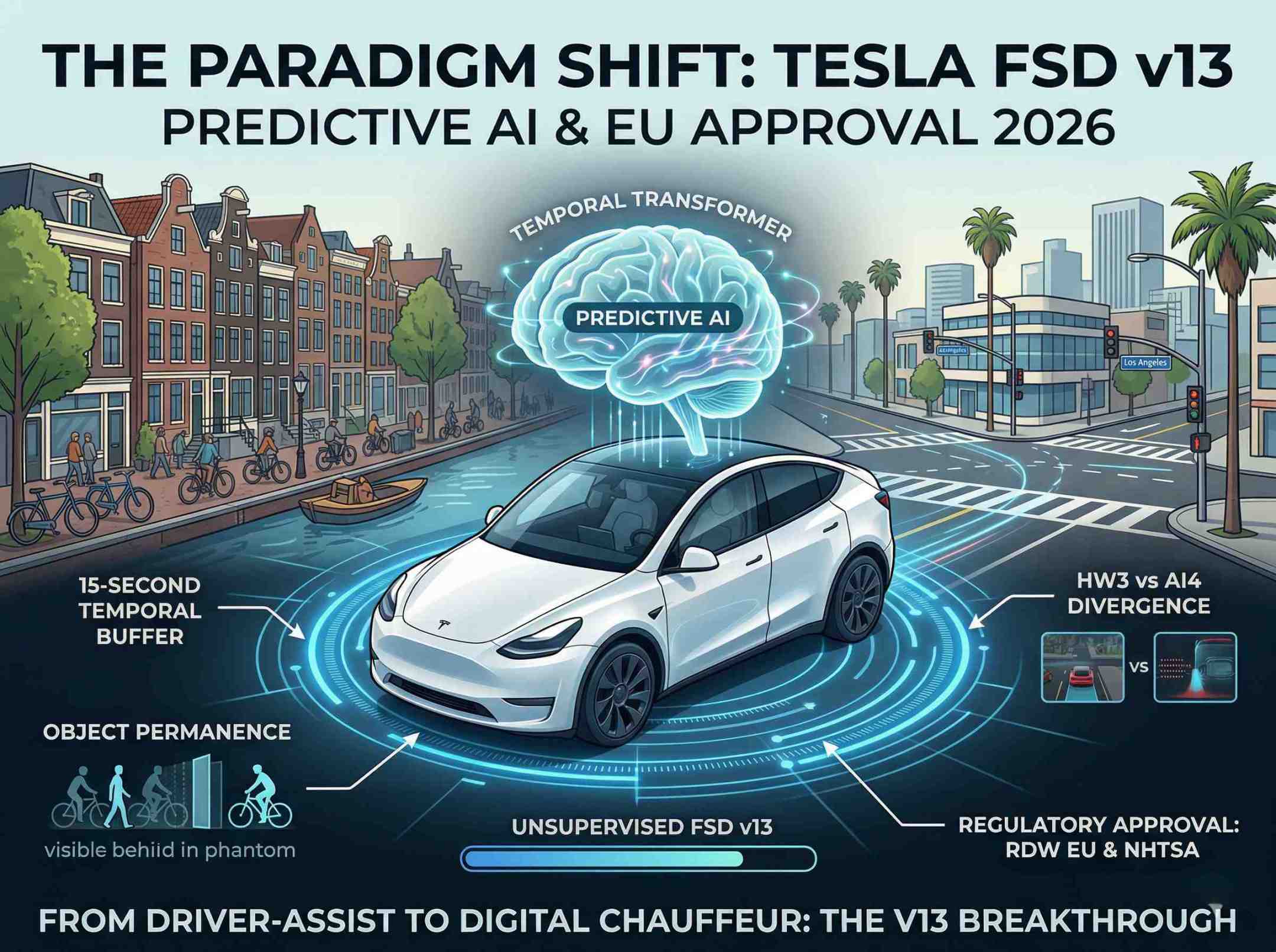 Beyond Reactive Driving: How FSD v13 and Temporal Transformers are ...