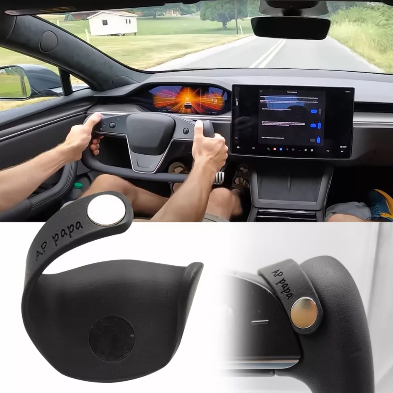 AP PAPA Yoke Version Autopilot Buddy for Tesla Model S/X (2021-2026 ...