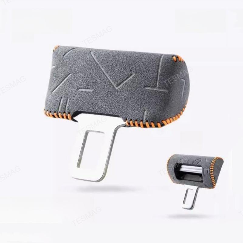 Alcantara Seat Belt Buckle Cover for Tesla Model S/3/X/Y – TESMAG
