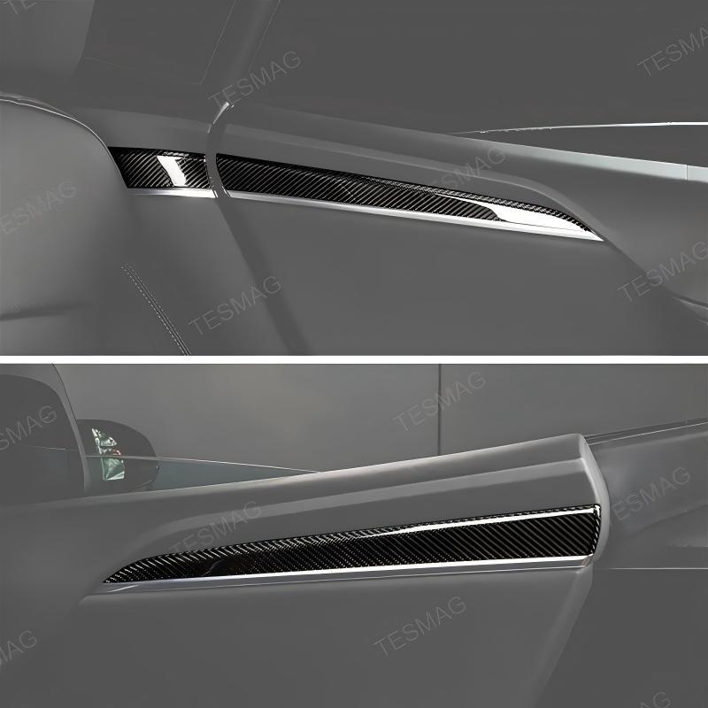 Carbon Fiber Door Panel Trim Overlay for Tesla Model S/X – TESMAG
