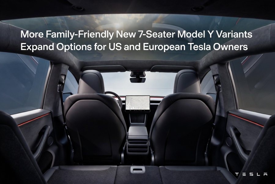 More Family-Friendly New 7-Seater Model Y Variants Expand Options for ...