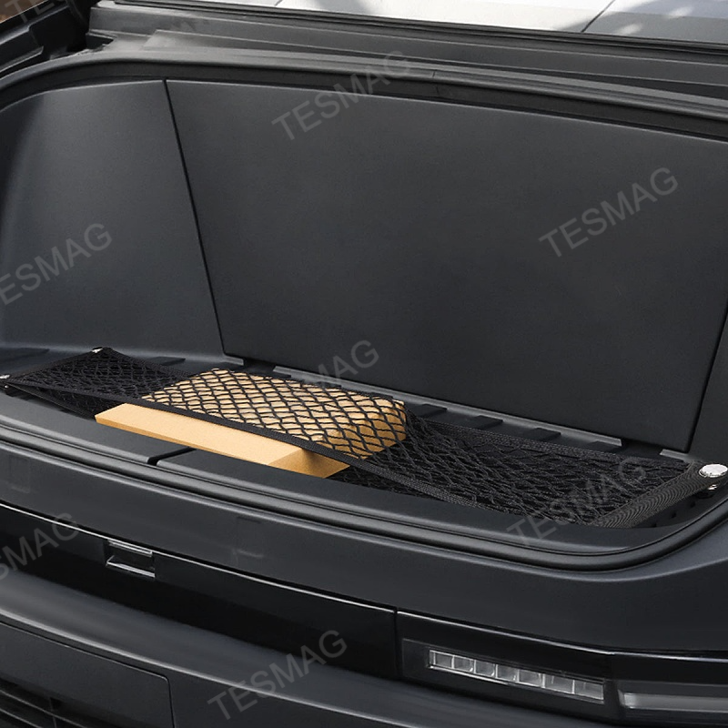 Front Trunk L-Track & Cargo Management Net for Cybertruck – TESMAG