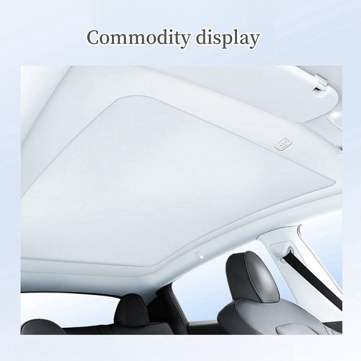 Model Y Integrated Electric Retractable Glass Roof Sunshade – TESMAG